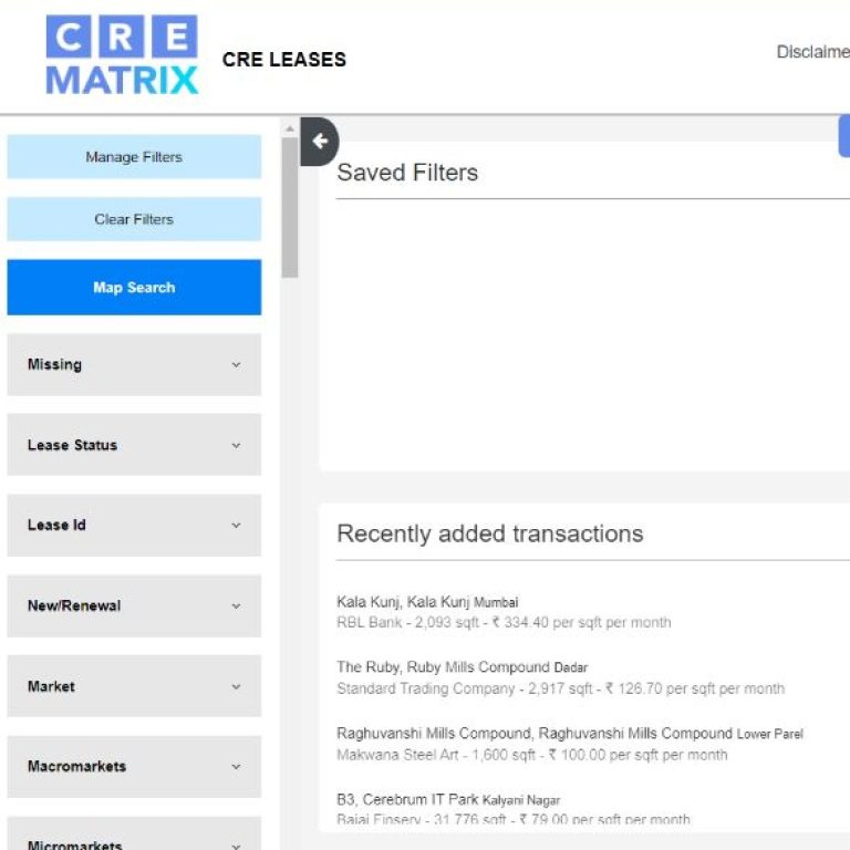 CRE Matrix Blog - A Deep Analytics Platform for Real Estate